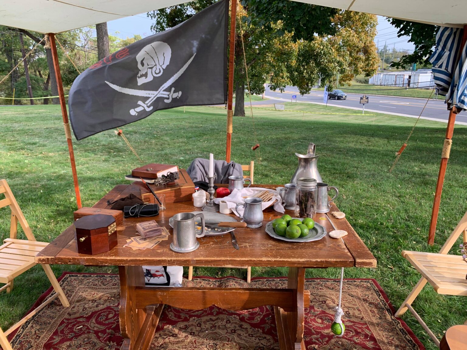 Captain’s Table – American War of Independence Privateer Museum